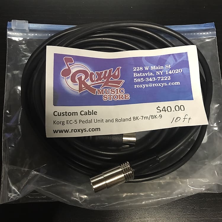 Korg/Roland 6-pin to 8-pin DIN cable for Korg EC-5 or | Reverb UK