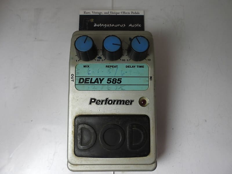 Vintage DOD Performer 585 Analog Delay Effects Pedal BBD Free | Reverb