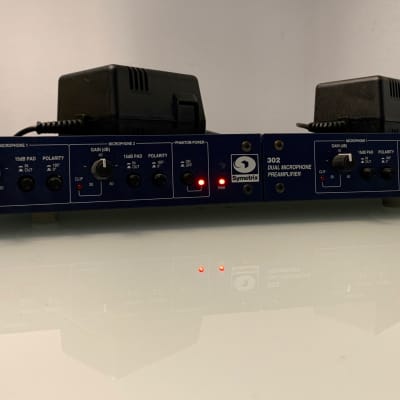 Pair Symetrix 302 Dual Mic Preamp - 4 preamps total | Reverb