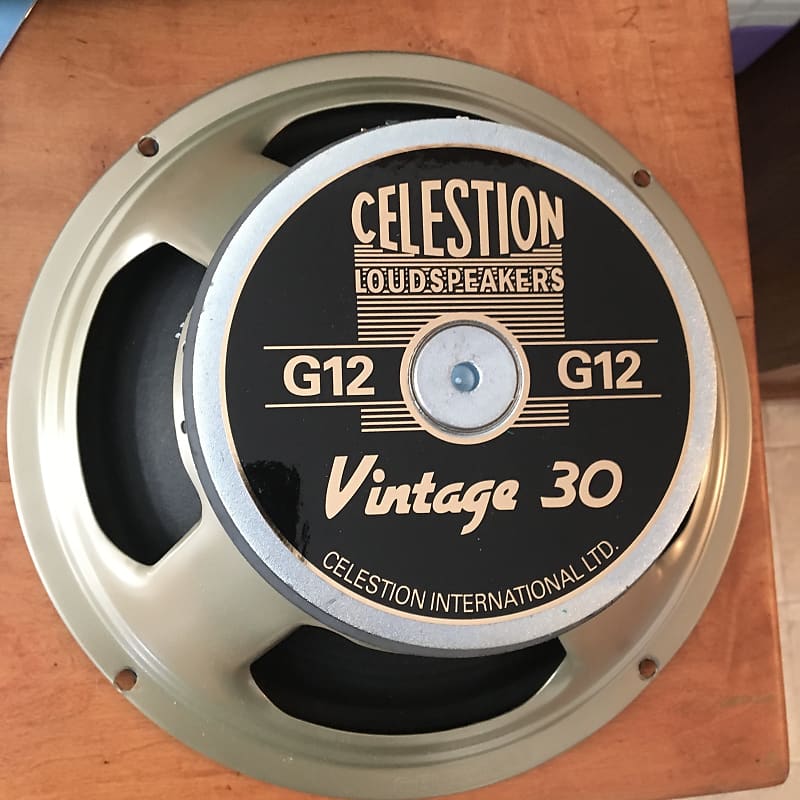 Celestion G12 Vintage 30 12" 60-Watt 8ohm Guitar Speaker | Reverb