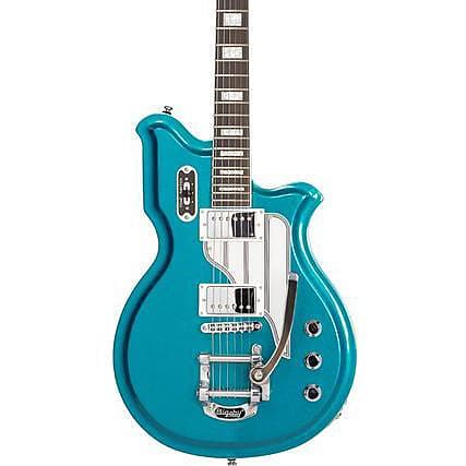 Airline Guitars MAP DLX - Metallic Blue - Vintage Reissue | Reverb