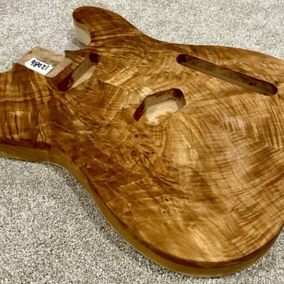 Custom Fender Telecaster Style - Highly Figured Maple and | Reverb