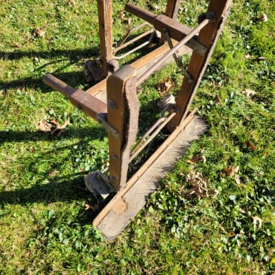 Roll-or-Kari Organ Dollies mid 70's - Wood | Reverb