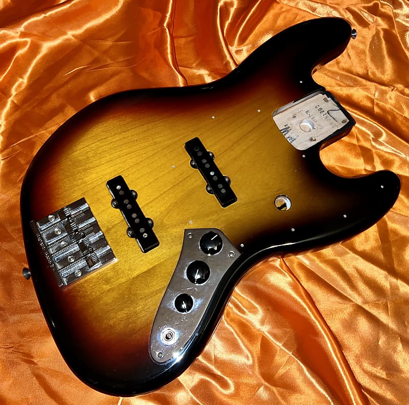 Fender Geddy Lee Signature 2009 - Sunburst Jazz Bass Loaded | Reverb