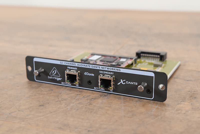 Behringer X-DANTE 32-Channel Dante Expansion Card (church | Reverb