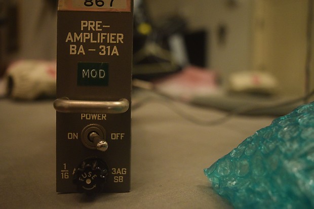 RCA BA-31A Vintage Germanium Microphone Preamp | Reverb UK