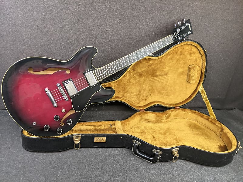Vintage 1982 Yamaha SA-800 Semi-Hollow Electric Guitar Made | Reverb