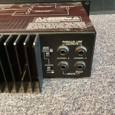 Crate SPA-200 Rack Mounted Power Amplifier | Reverb