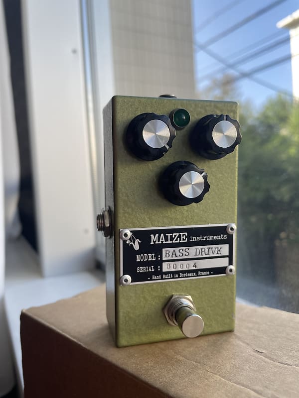 Maize Instrument Bass Drive 2016 - Green Metallic | Reverb