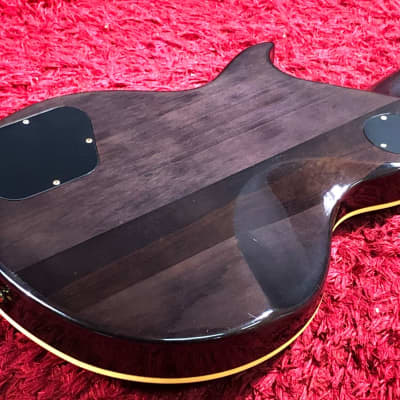 Arai Aria pro II electric guitar Les Paul custom dark gray | Reverb