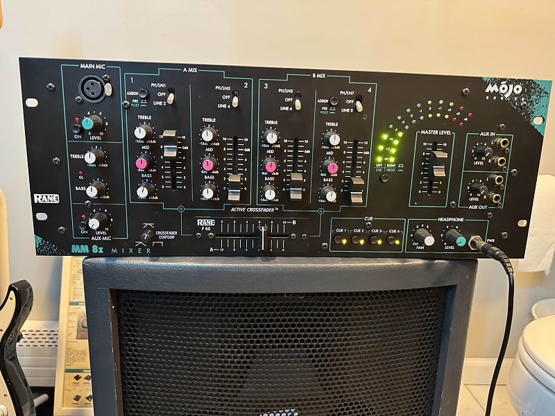 Rane MOJO Series MM-8Z 2005 19” Rackmount Club DJ Mixer MM8Z | Reverb