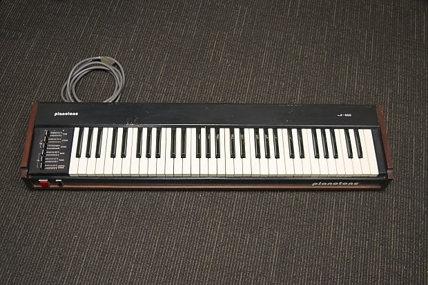 Pianotone J-600 61-Key Electronic Piano 1970s Black | Reverb
