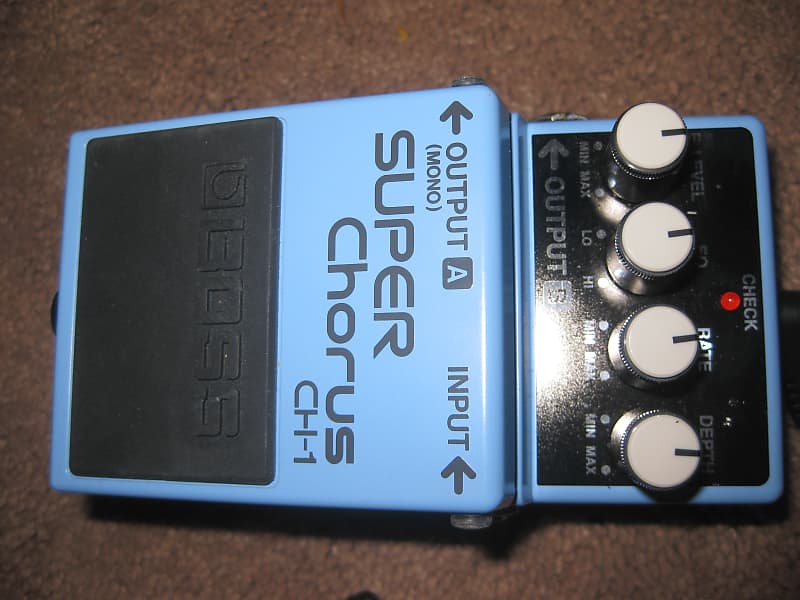 Boss Super Chorus CH-1 Pedal - Blue | Reverb