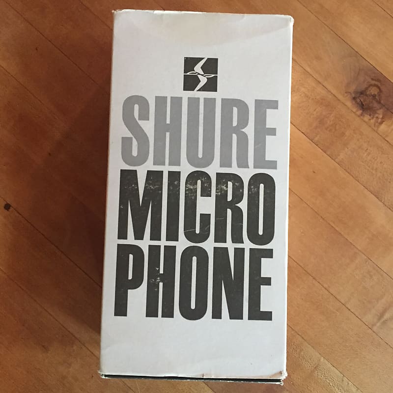 Shure Microphone Box 1960 | Reverb