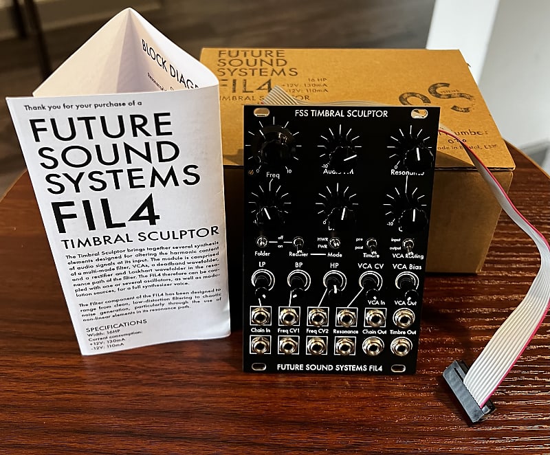 Future Sound Systems FIL 4 Timbral Sculptor / Waveshaper 2022 | Reverb