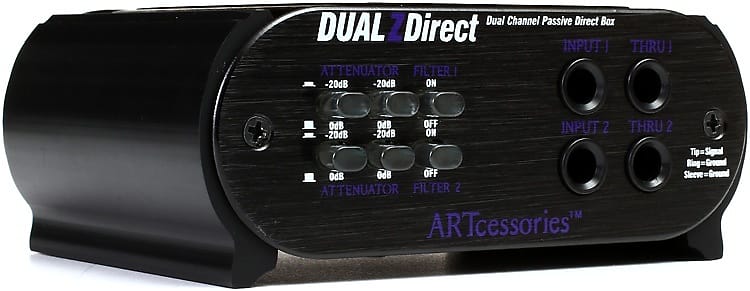 ART DUALZDirect 2-channel Passive Direct Box | Reverb