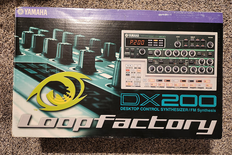 Yamaha Original Box - DX200 Yamaha Desktop Control FM | Reverb