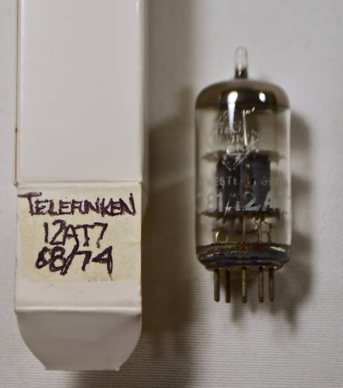 Telefunken ECC81/12AT7 TV7-D/U Tested Strong Diamond | Reverb