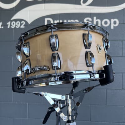 Ludwig Classic Maple 6.5x14" 20 Lug Snare Drum in Natural | Reverb