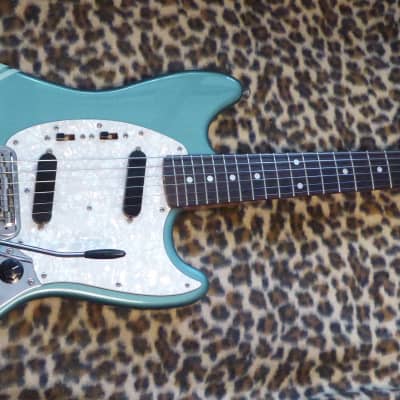 Fender Mustang Comp. 2004 - Ocean turqouise metallic | Reverb Hungary