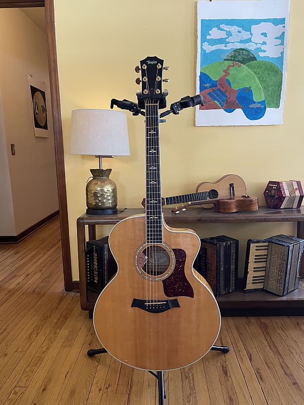 Taylor 615c 2000 Natural with Baggs dual source pickup | Reverb