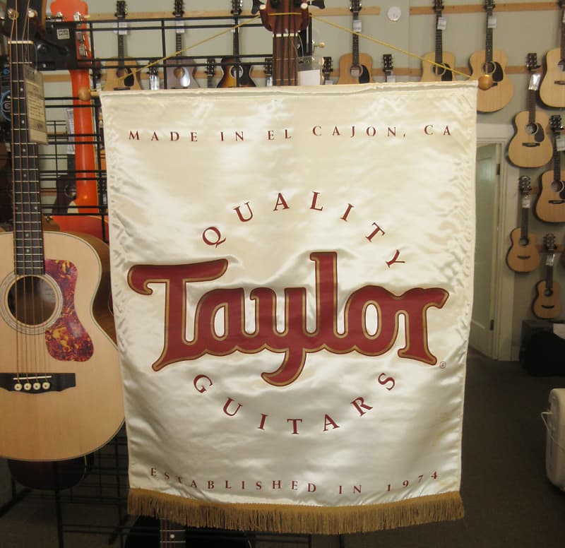 Taylor Guitars Dealer Banner | Reverb