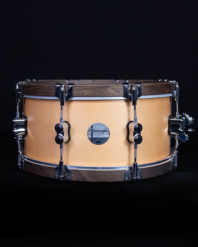 Mint PDP 14" x 6.5" Classic Series Snare, Natural with Walnut | Reverb