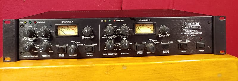 Demeter Tube Optical Compressor/Limiter VTCL-2a | Reverb