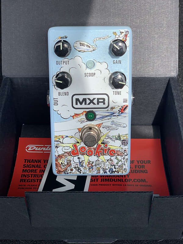 MXR DD25 Green Day Dookie Drive Overdrive Pedal | Reverb