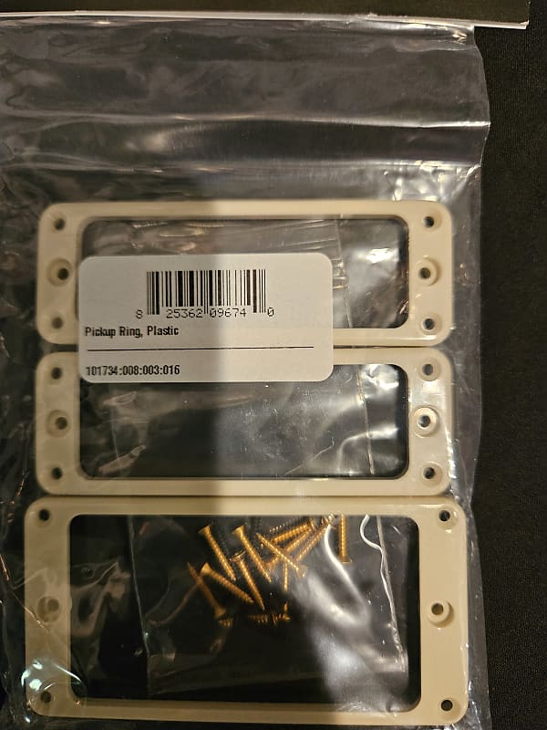 PRS Narrowfield Pickup Rings Creme - Creme | Reverb