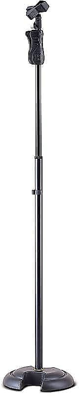 Hercules MS201B EZ Grip Straight Microphone Stand with H Base | Reverb