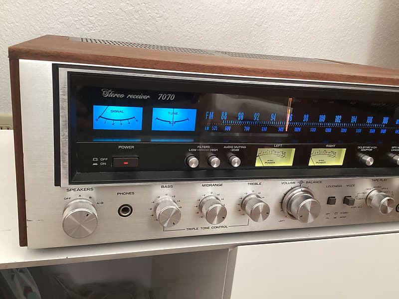 Sansui 7070 1976 - Walnut CUSTOM | Reverb