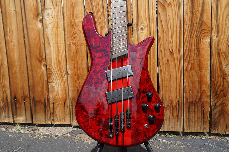 Spector NS Dimension 4 - Multi Scale Inferno Red 4-String | Reverb