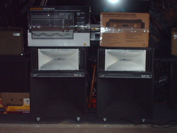 Peavey SP-3 PA Speakers Pair 15" | Reverb