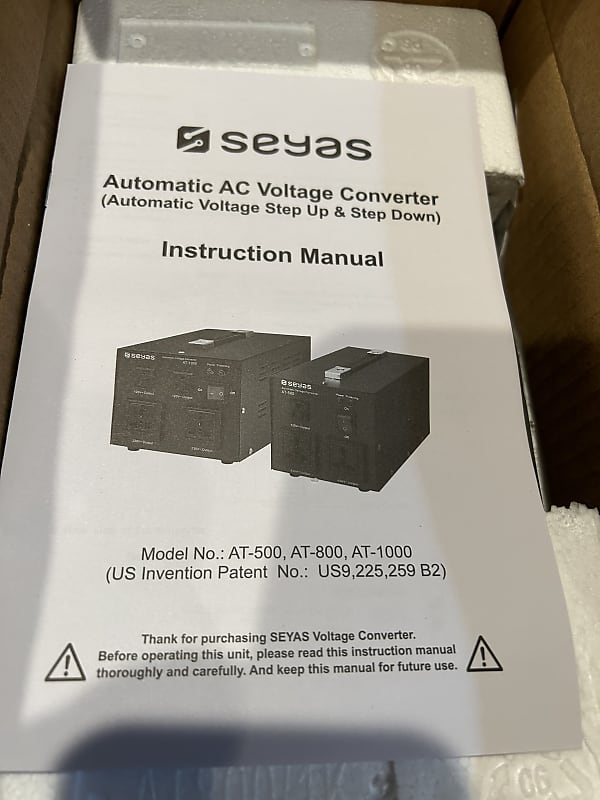 SEYAS 500W Auto Step Up & Step Down Voltage Transformer | Reverb