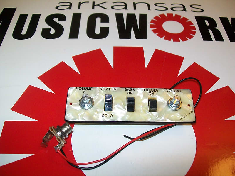 Hofner Contemporary Series Control Panel - CREAM PEARL, | Reverb