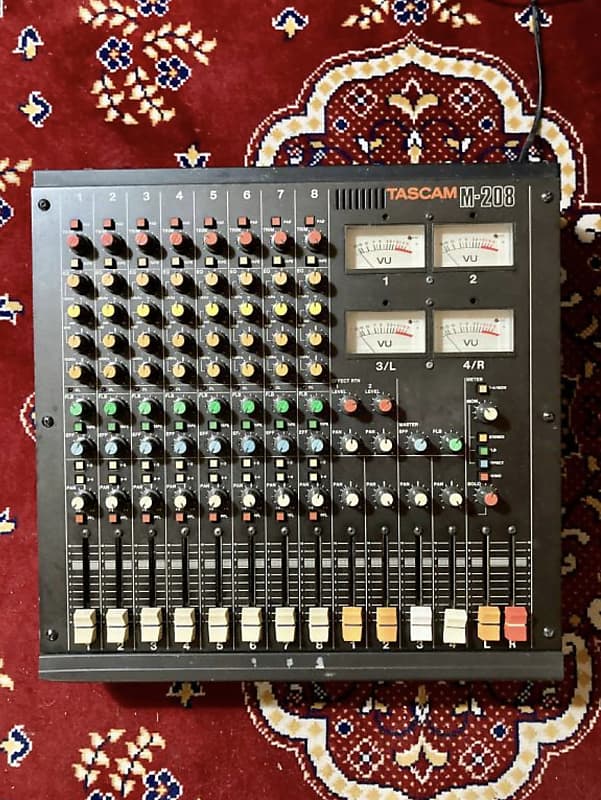TASCAM M-208 80s Analog Vintage Mixer | Reverb