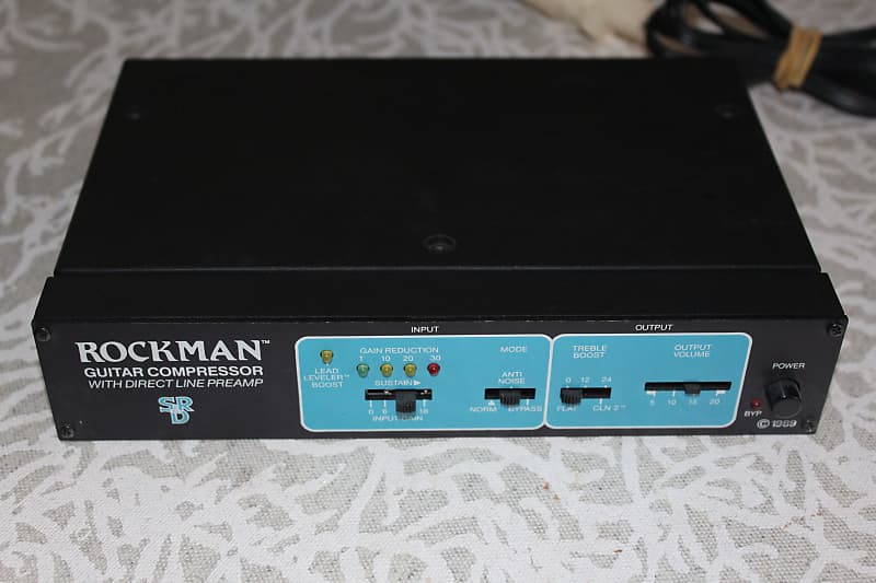 ROCKMAN Tom SCHOLZ Compressor one of the very last ones in | Reverb