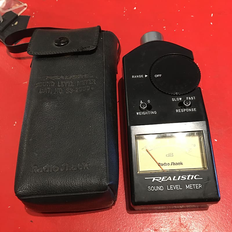 Realistic Sound Level Meter Black | Reverb