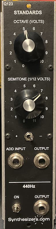 Synthesizers Dot Com Q123 Standards Model 2020s - Black | Reverb