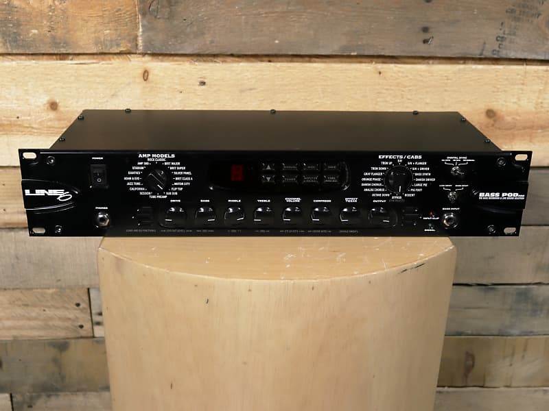 Line 6 Bass POD Pro Rackmount Multi-Effect & Amp Modeler | Reverb