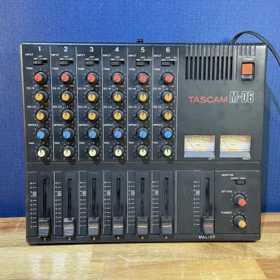 TASCAM M-06 80s 6 Channel All Stereo Mixer Very Rare | Reverb