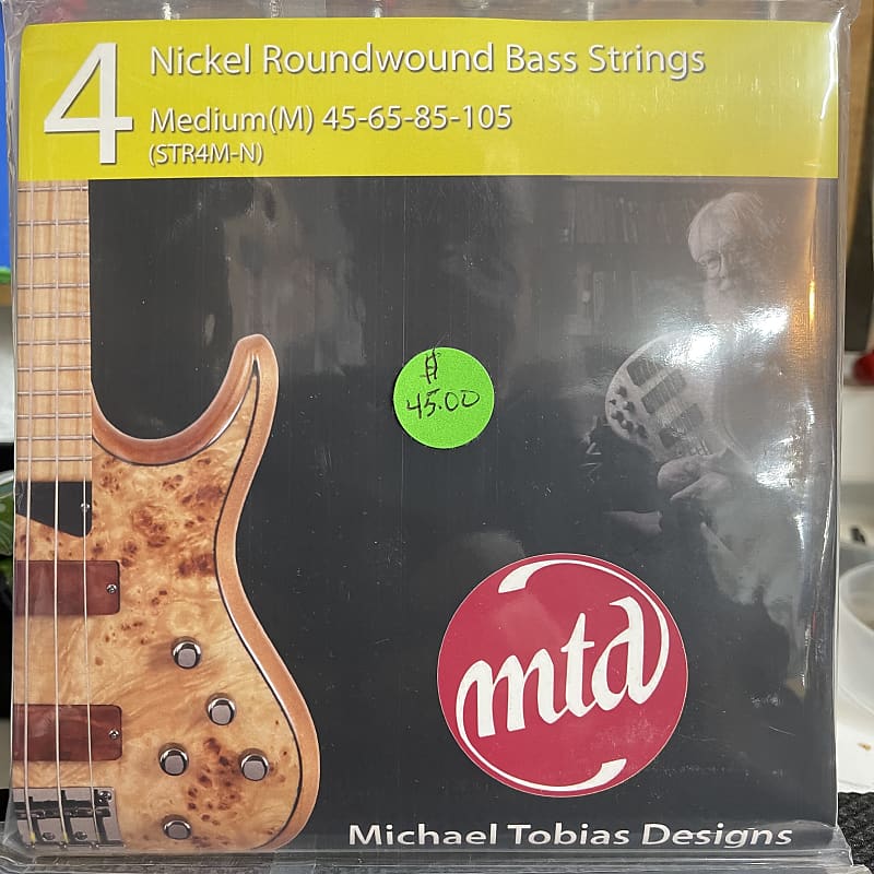 MTD STR4M-N Nickel 4 String Set | Reverb