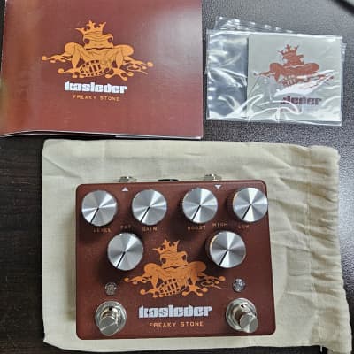 Kasleder Freaky Stone Bass Preamp & OD - MINT | Reverb