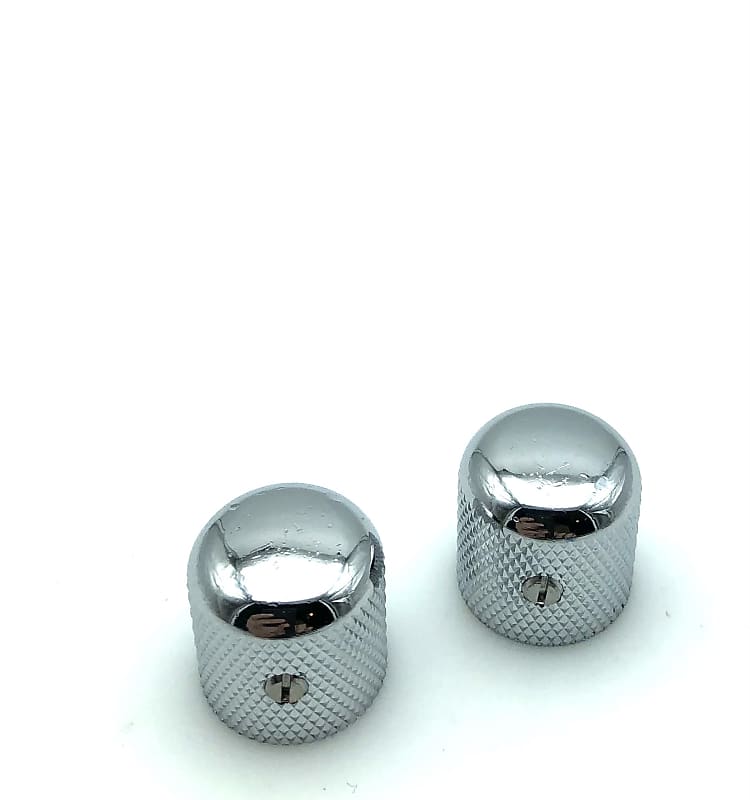 Gotoh Telecaster Style Domed Knobs Chrome | Reverb