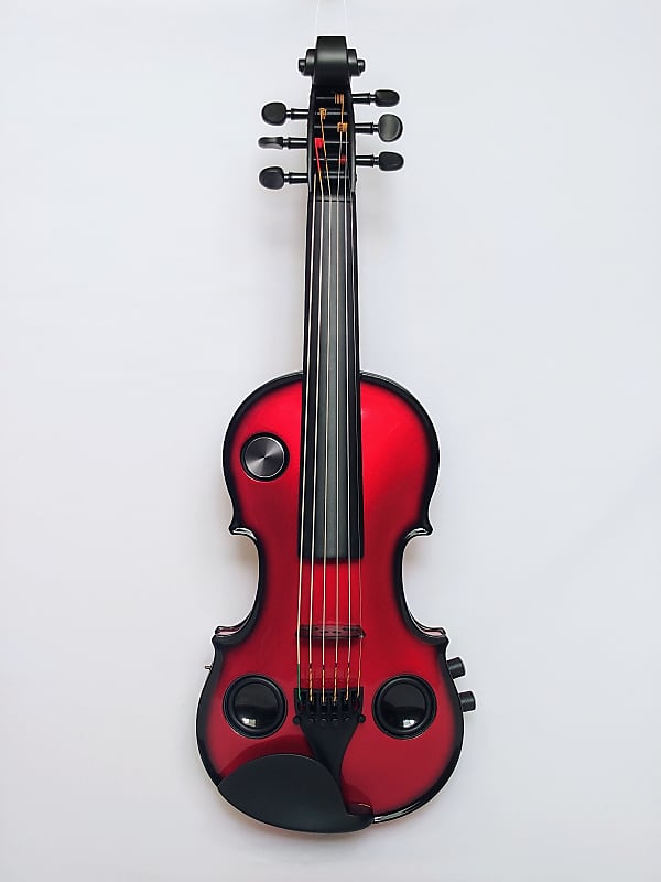 Glasser x Volta GLV 6 - Hybrid Electric Violin, Red, 6-string | Reverb