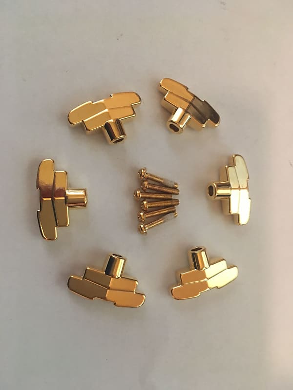 Grover Imperial Stairstep Gold Tuner Buttons tuning | Reverb Canada