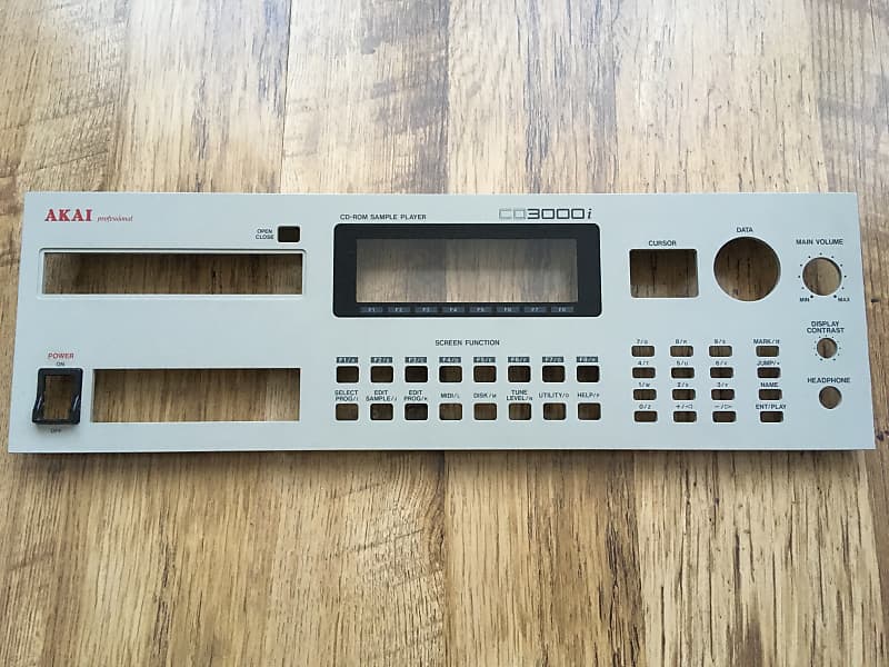 Akai CD3000 CD 3000i face plate | Reverb