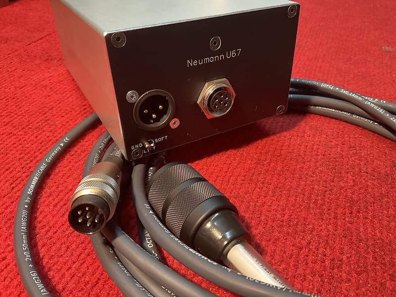 Neumann PSU TUBE leo schaal U67 microphone w/ cable | Reverb