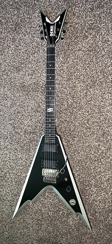 Dean Dime razorback razor back Flying V electric guitar | Reverb